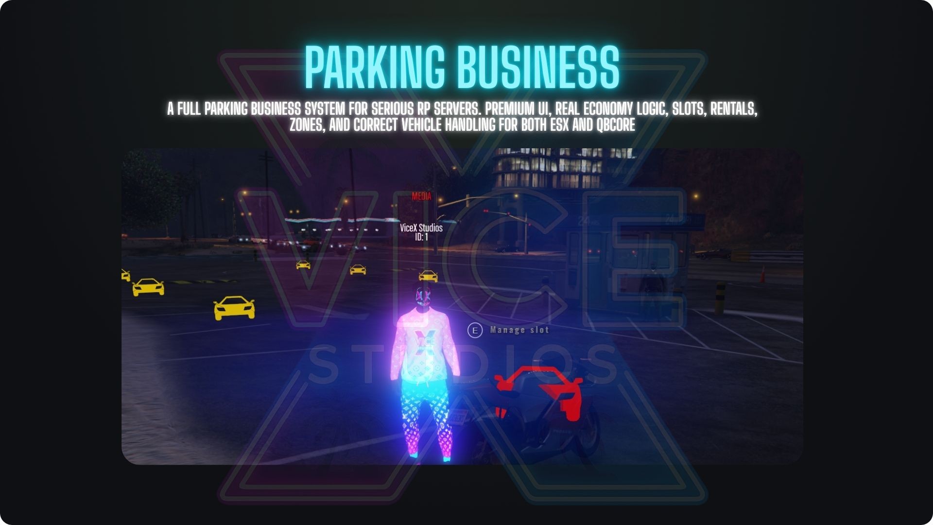 ViceX Studios · Parking Business