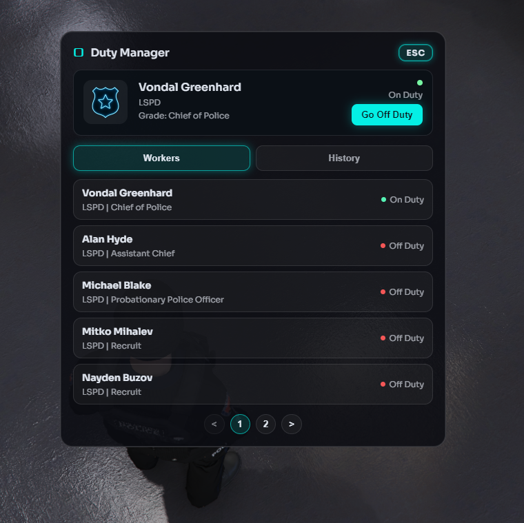 NS | Advanced Duty System