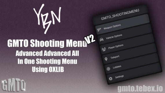 GMTO Development · gmto_shootingmenu V2 | Advanced Advanced All In One Shooting Menu Using OXLIB