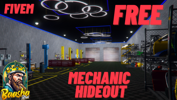 Baasha Bhai | Fivem Mechanic Hideout Free / Fivem Mechanic Map Free