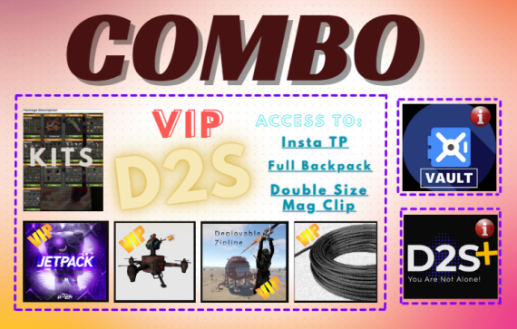 Dare2Survive Rust Servers · VIP/Vault 1Mo. [$2.00OFF]