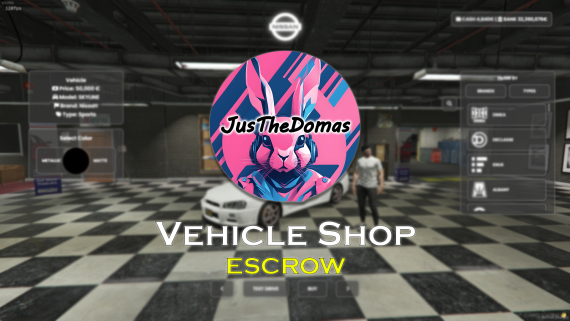 Domas Scripts · [ESX/QB] Domas_VehicleShop