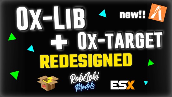 RobiLoki Models · [ESX & QBCORE & QBOX] Ox-Lib + Ox-Target REDESIGN