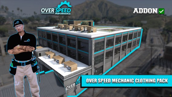 Santt's Store · Over Speed Mechanic Clothing Pack