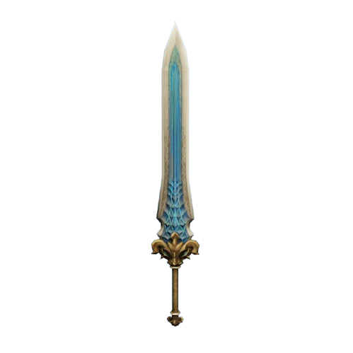 White Lies Studio Scripts & 3D · Blue Greatsword with Custom Blue Flame ...