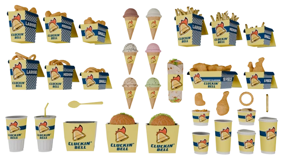 Marx's Mods | Burger Shot Prop Pack