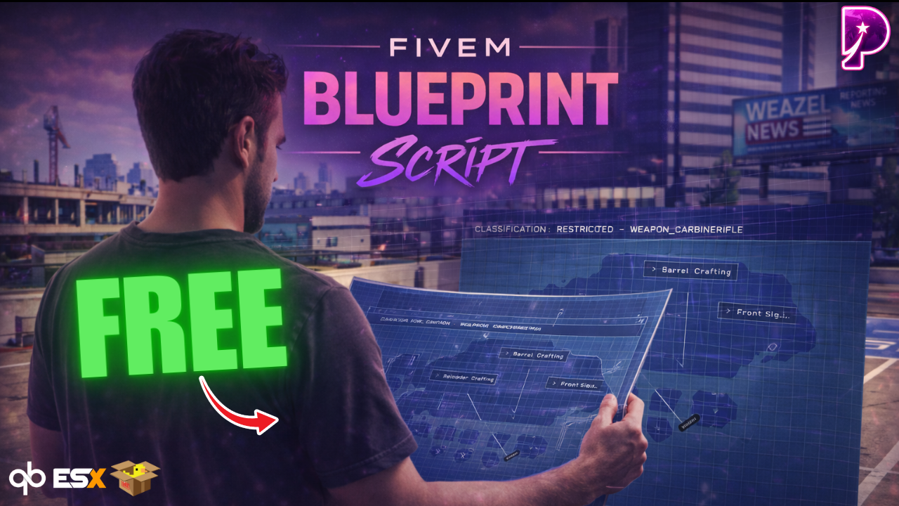Shop Premium FiveM Scripts: ESX & QBCore Mods | Pixelcraft