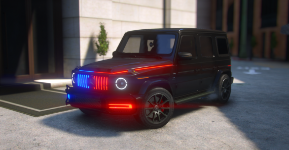 VERSUS CARS | G63 2022 Police Modern Lights [NON-ELS]