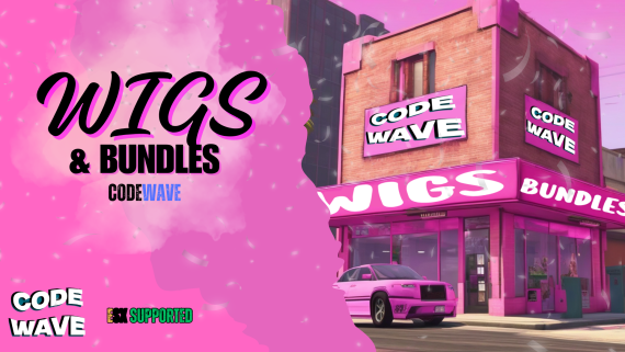 CodeWave | [ESX & QBCORE] CodeWave Wigs & Bundles