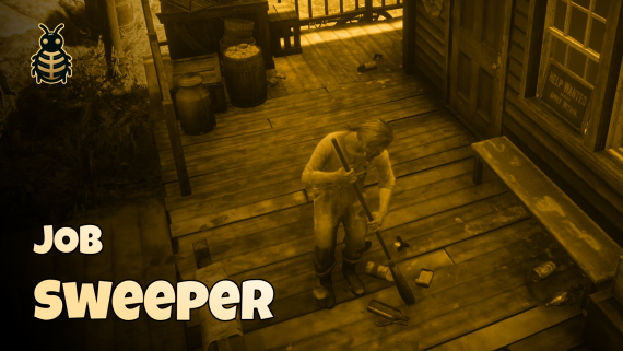 BLN Studio | RedM Scripts | VORP, RSG, QBCore, RedEM · BLN Sweeper Job