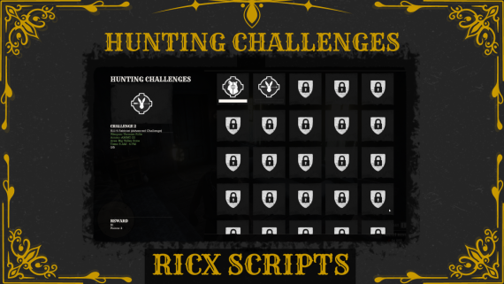 RicX RedM Scripts | Hunting Challenges - RedM Scripts