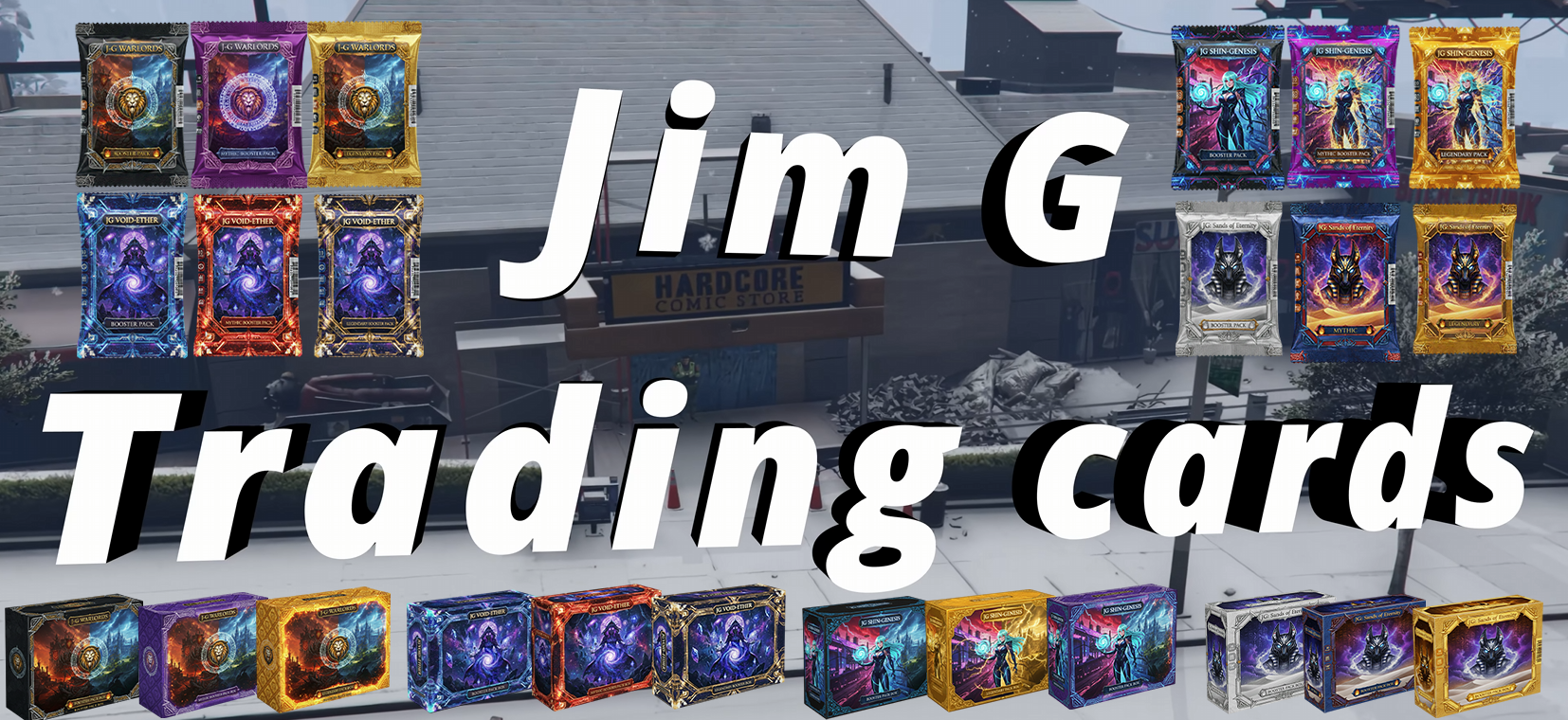 JIM GORDON THE ONE AND ONLY · Jim G Trading Cards