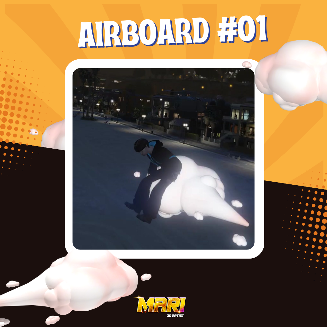 MARI MOD STUDIO · Airboard set 01