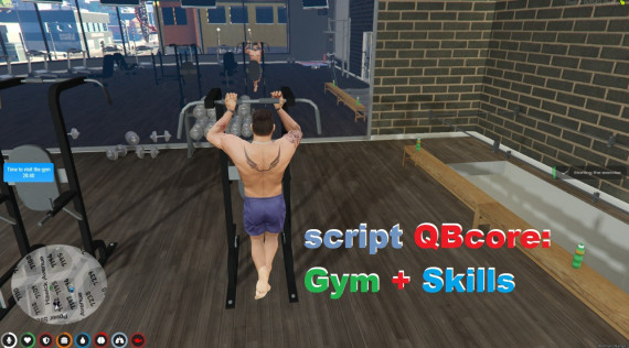 NEXT GAME | QBcore: Gym + Skills
