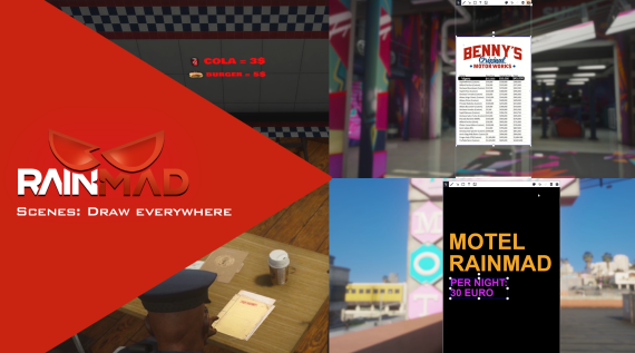 RAINMAD Scripts | Scenes: Draw everywhere