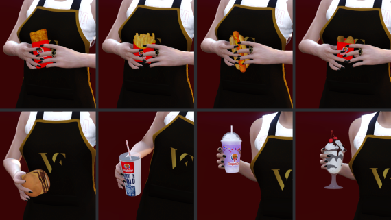 VF Store | Burger Shot Food Props