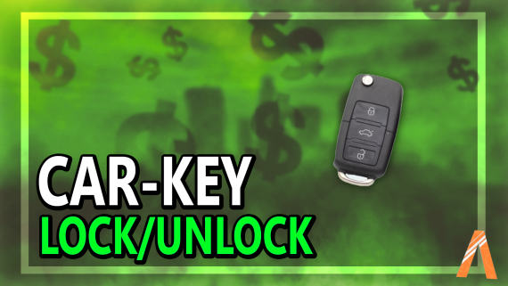 KingKefa | [ESX] Car Lock UI 2024 - Choose between 3 Keyfobs