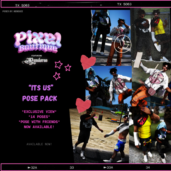 Pandora's Box · Emotes | Poses | Props