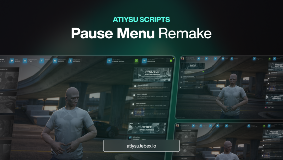 Premium FiveM Scripts | Pause Menu Remake | Atiysu Scripts | Best ESX & QBCore Scripts