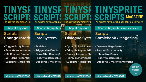 TinySprite Scripts · Features Package