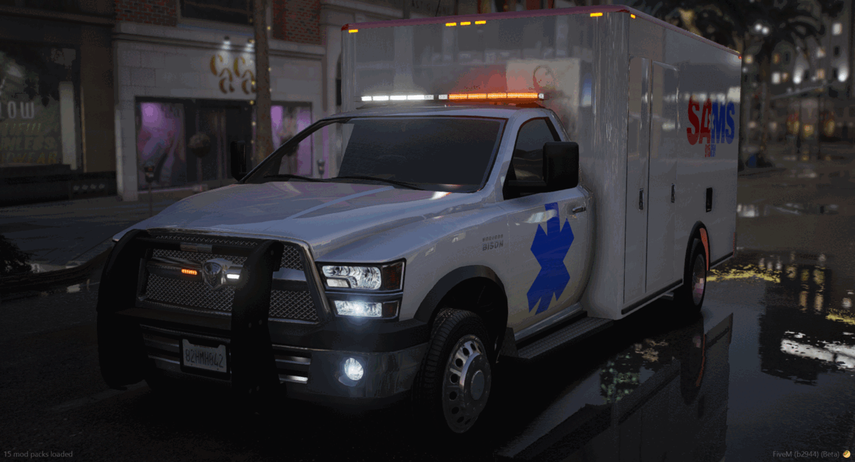 VD CUSTOMS | Bravado Bison (Ambulance)