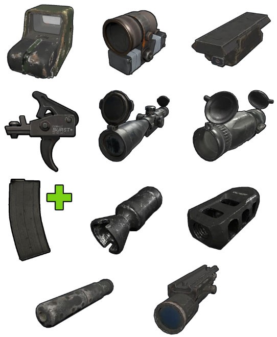 brianwryms | (55) Weapon Accessories Pack!