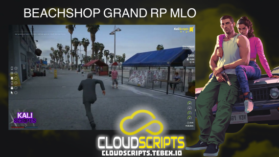 CloudScripts · Beach Shop Grand RP Style (FiveM)