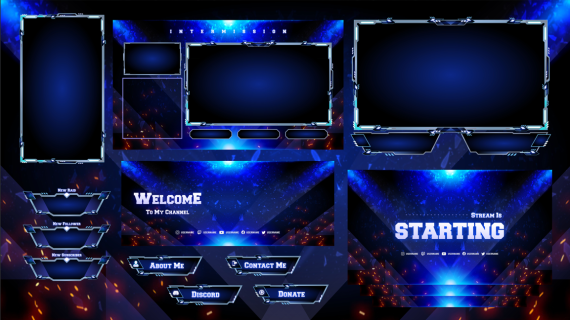 Dabs Designs Custom Clothing · Showtime Overlay Package