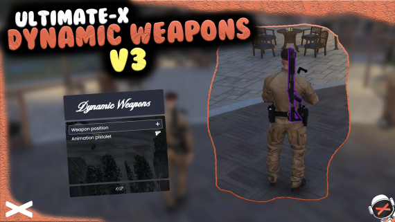 Dynamic Weapons - Weapons on body | Ultimate-X Store