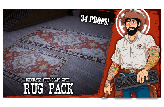 KharanStudio | Rug Pack [36 props]