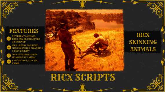 RicX Scripts | RedM Script Subs