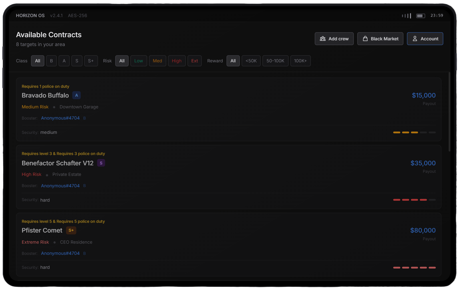 Horizon Scripts | RESOURCES ESX/QB/QBX