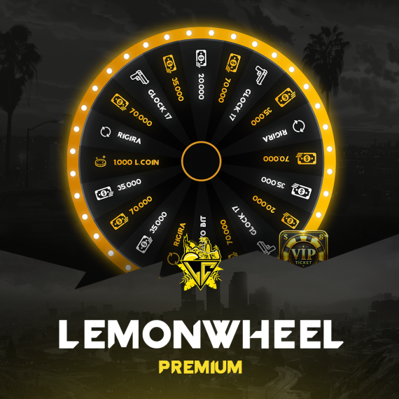 LemonCity RP · LEMONWHEEL PREMIUM