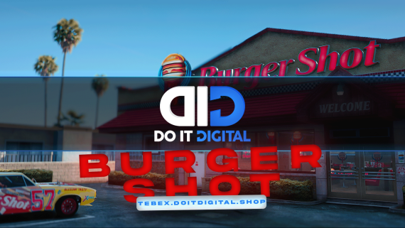 Fivem BURGER SHOT & GTA V Map - MLO - Interior · DoItDigital Store