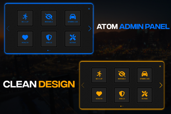 At0m Fivem Scripts | At0m Admin Panel