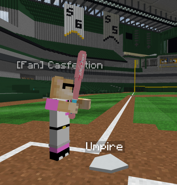 Minecraft Baseball League | Pink Remix Bat