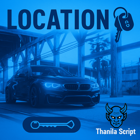 Thanila Script · Car location