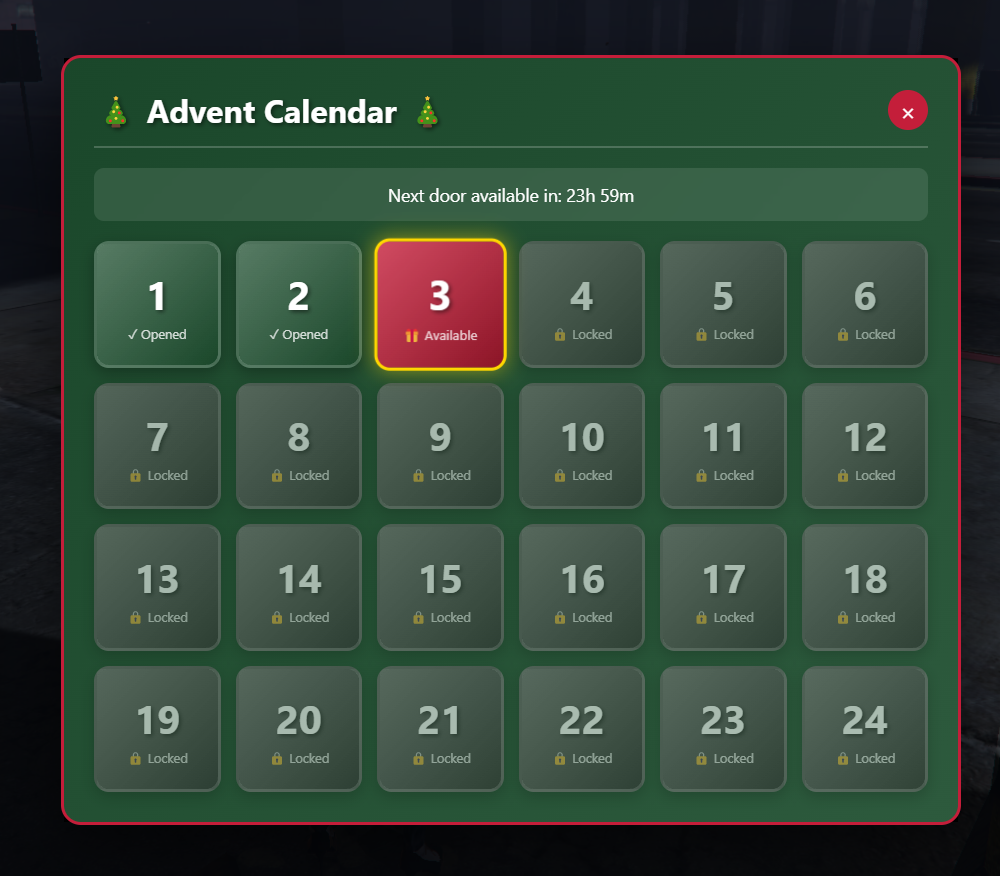 Nexus Mods · Advent Calendar