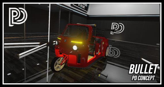 POLY DESIGNS · Grotti - Bullet PD Concept / ADD-ON / FIVE M