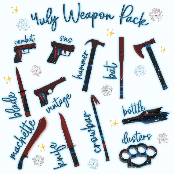 Bugs Mods · 4th Of July Replacement Weapons Pack