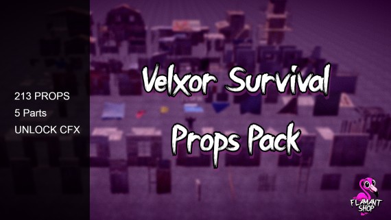 Flamant Shop · FLAMANT SHOP - Velxor Survival Props Pack