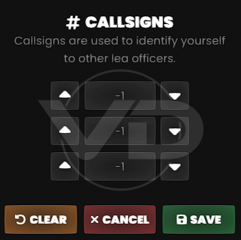 VD CUSTOMS | Callsigns Changer