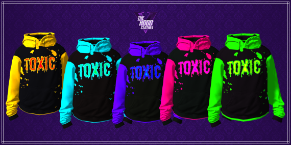 The Hood V Clothes | Toxic Hoodie