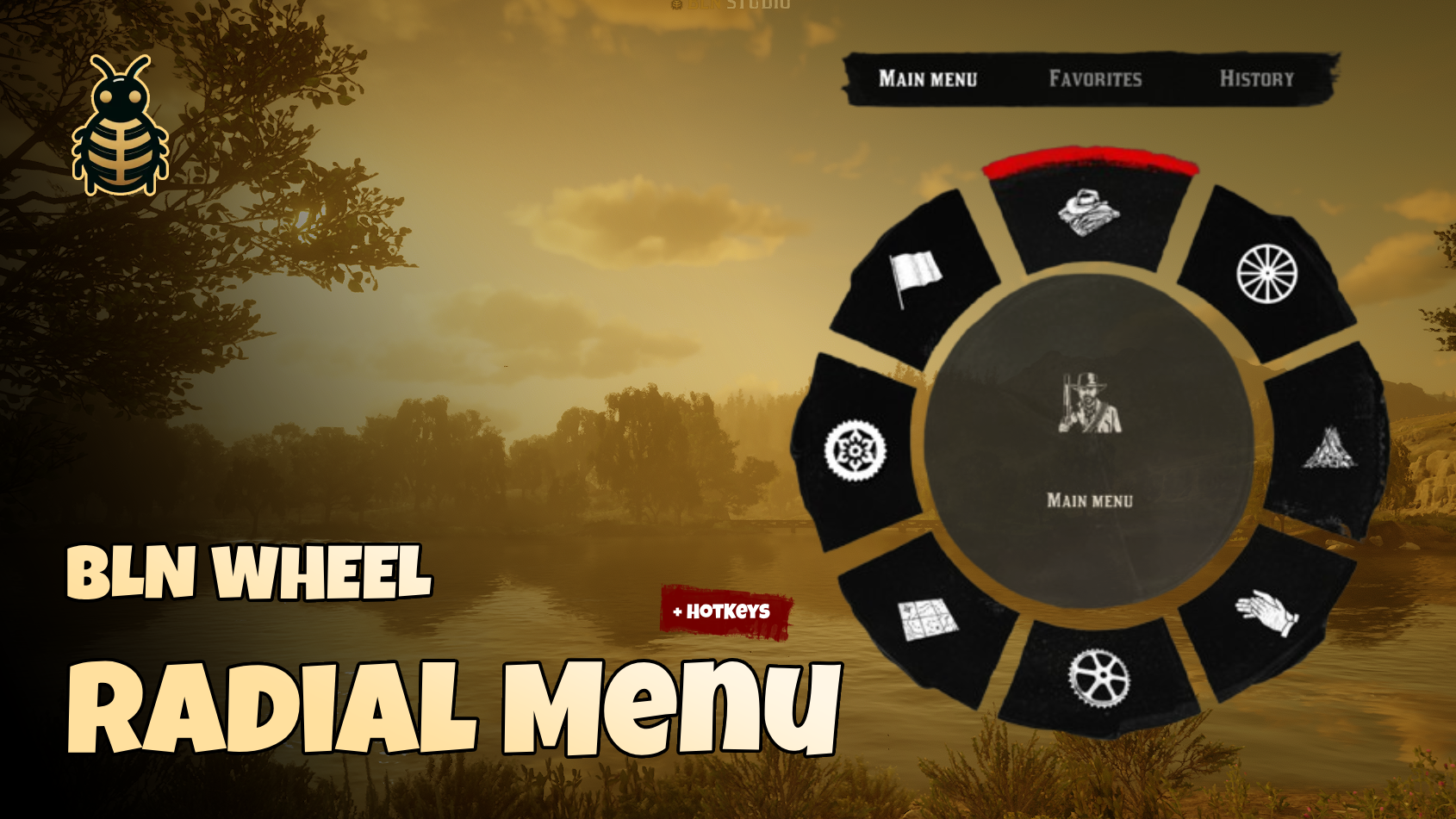 BLN Studio | RedM Scripts | VORP, RSG, QBCore, RedEM · BLN Loading Screen