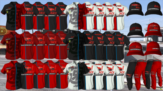 GTV Clothing · Auto Race Performance