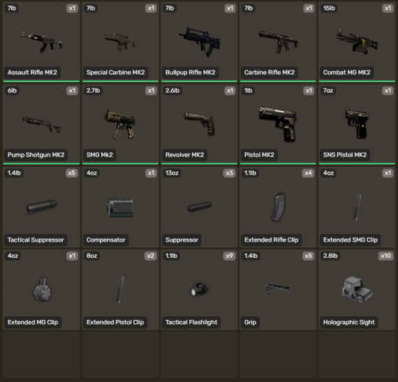 Escape RP | Gun Plug MK2 + Attachments