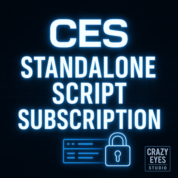 crazy eyes studio · Standalone script subscriptions