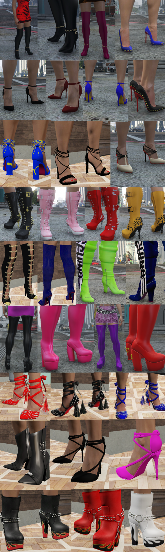 KYNDRA FIVEM MAPS AND CLOTHS STORE | Pack Shoes