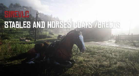 Sire VLC scripts | STABLE SYSTEM + NEW COATS AND BREEDS [REDEMRP /VORP/RSG]