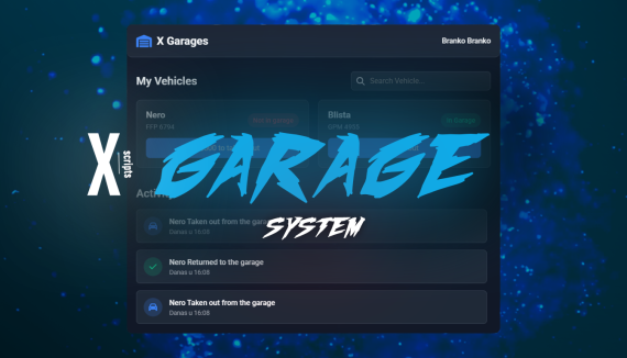 X Scripts · X GARAGE SYSTEM
